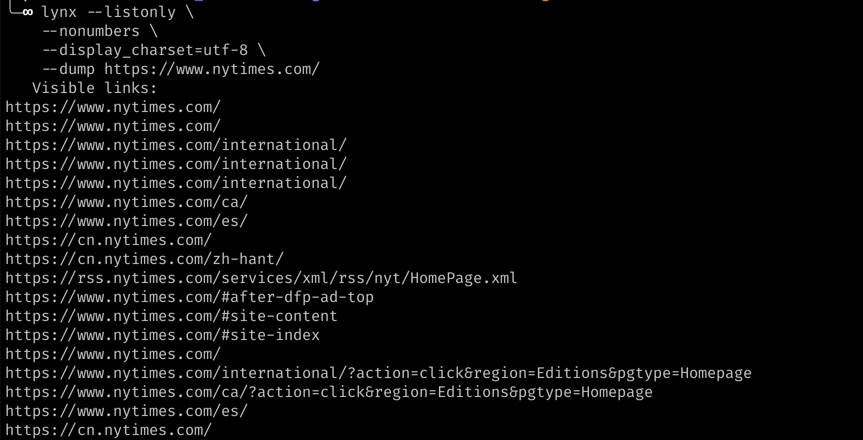How To Extract Links And Text From A Web Page With Lynx Coding For Seo
